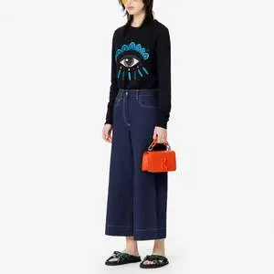 Kenzo Pullover Hoodie With Graphic Detail