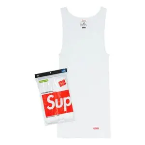 Supreme X Hanes Ss26 Tagless Tank T-shirts - White
