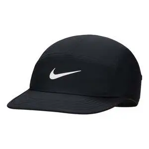 Nike Dri-fit Fly Unstructured Swoosh Cap - Black/anthracite/white