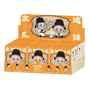 POP MART The Monsters Labubu Let's Have Fun Together Badge Sealed Case - Multi-color