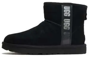 UGG Classic Mini Side Logo Ii Boots - Black