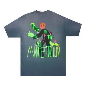 TRAVIS SCOTT Manifestation Tee 'grey