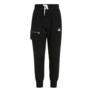 Nike Airmoji Ft Pant Wink Casual Breathable Sports Knit Long Pants - Black