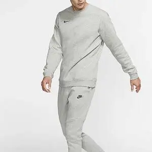 Nike Club Crew Polar Fleece Sweatshirt - Grey