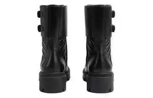Gucci Frances Interlocking G Combat Boots