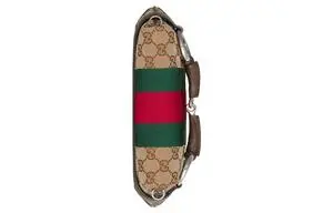 Gucci Horsebit Chain Small Shoulder Bag - Beige/ebony
