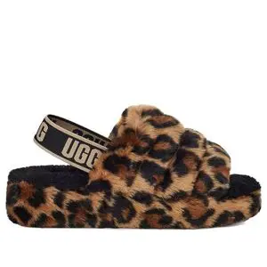 UGG Fluff Yeah Leopard Slides
