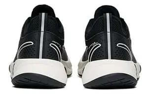 ANTA Run Collection Fleeced Sneakers - Black/white