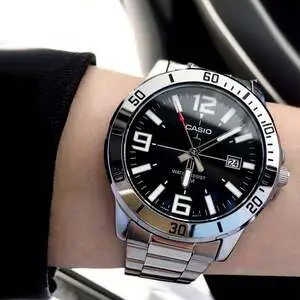 Casio Stainless Steel Strap Analog Watch