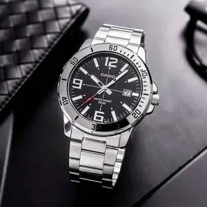 Casio Stainless Steel Strap Analog Watch