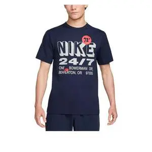 Nike Dri-fit Uv Hyverse T-shirt - Navy/grey