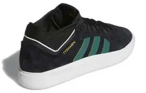 Adidas Tyshawn Mid Top Sneakers - Black/green