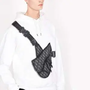 Dior Ss20 Saddle Bag Printed Hoodie