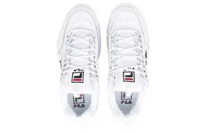 FILA Disruptor 2 Low Top Sneakers - White/black/red