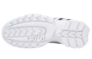 FILA Disruptor 2 Low Top Sneakers - White/black/red