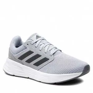 Adidas Galaxy 6 Lace-up Sneakers - Halo Silver/carbon/cloud White