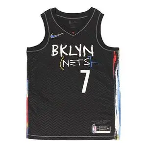 Nike Nba City Edition Brooklyn Nets Kevin Durant Jersey - Black