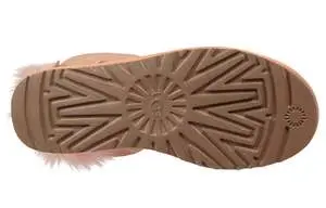 UGG Fluff Bow Mini Boots
