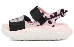 UGG La Cloud Collection Sandal Leopard Print - Pink