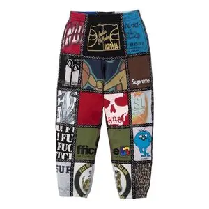 Supreme Fw25 X Number Ine Patchwork Sweatpant - Muti-color