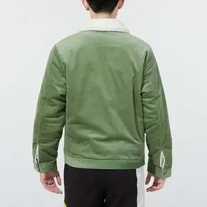 PUMA Cord Embroidered Logo Reversible Corduroy Jacket
