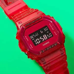Casio G-shock Square Watch - Red