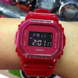 Casio G-shock Square Watch - Red