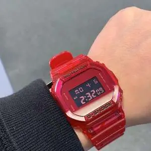Casio G-shock Square Watch - Red