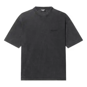 Balenciaga Logo T-shirt Medium Fit - Grey