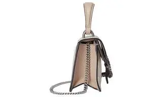 Gucci Dionysus Mini Top Handle Bag - Beige/white