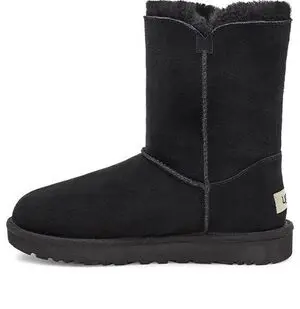 UGG Bailey Button Charm Metallic Alphabet Boot