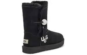 UGG Bailey Button Charm Metallic Alphabet Boot