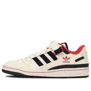 Adidas Forum Low Sneakers - Beige/black/red