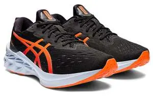 Asics Novablast 2 Athletic Sneakers - Black/orange