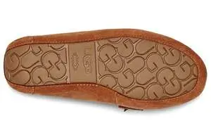 UGG Dakota Leather Bow Moccasins