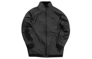 Nike Stand Collar Fleece Reversible Jacket - Black
