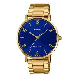 Casio Analog Dress Watch With Dial - Blue