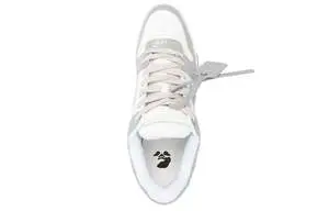 Off-White Out Of Office Croco Print Sneakers - Grey/white