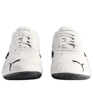 Balenciaga X Puma Speedcat Suede - White/black