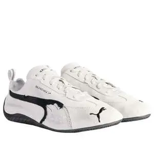 Balenciaga X Puma Speedcat Suede - White/black