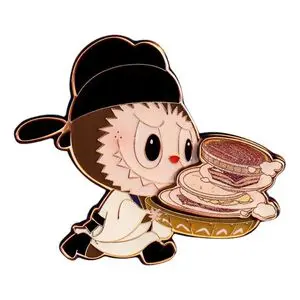 POP MART The Monsters Labubu 'grand Banquet' Secret Edition Badge - Multi-color