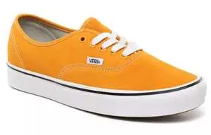 VANS Comfycush Authentic Sneakers - Yellow/white