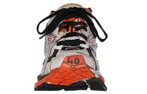 Balenciaga Runner Sneakers - White/black/orange