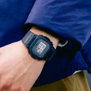 Casio G-shock Square Metallic Digital Watch - Blue