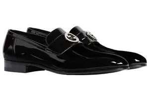Gucci Interlocking G Leather Loafer