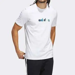 Adidas Logo Pattern T-shirt