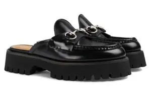 Gucci Mule With Horsebit Leather