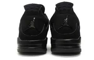 JORDAN Air 4 Retro "black Cat" 2006 Sneakers - Black/black