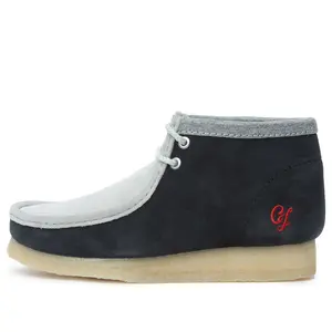 Clarks Wallabee Boots - Navy