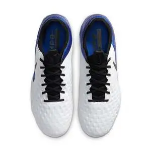Nike Tiempo Legend 8 Elite Sg Pro Ac Soccer Cleats - White/hyper Royal/metallic Silver
